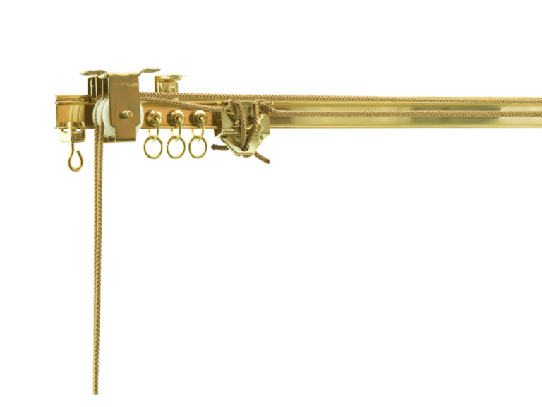 Heavy Duty Brass I Beam Corded | Curtain Tracks | Hunter & Hyland