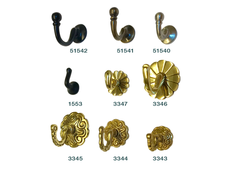 Curtain Tassel Hooks | Curtain Hooks | Brass Curtain Hooks | H&H
