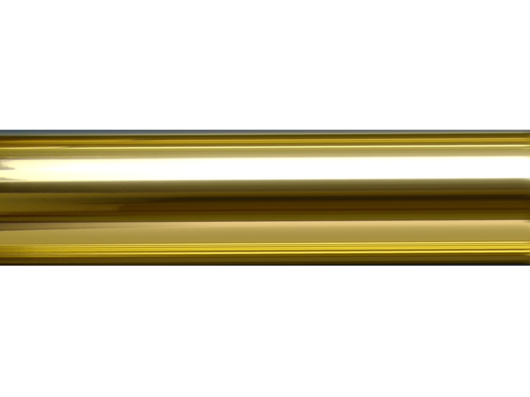 Polished Brass Finish Polished Brass Curtain Pole Hunter And Hyland Uk